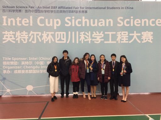 HS Students Take 3 Out of 5 Top Spots at Sichuan Intel Science Fair